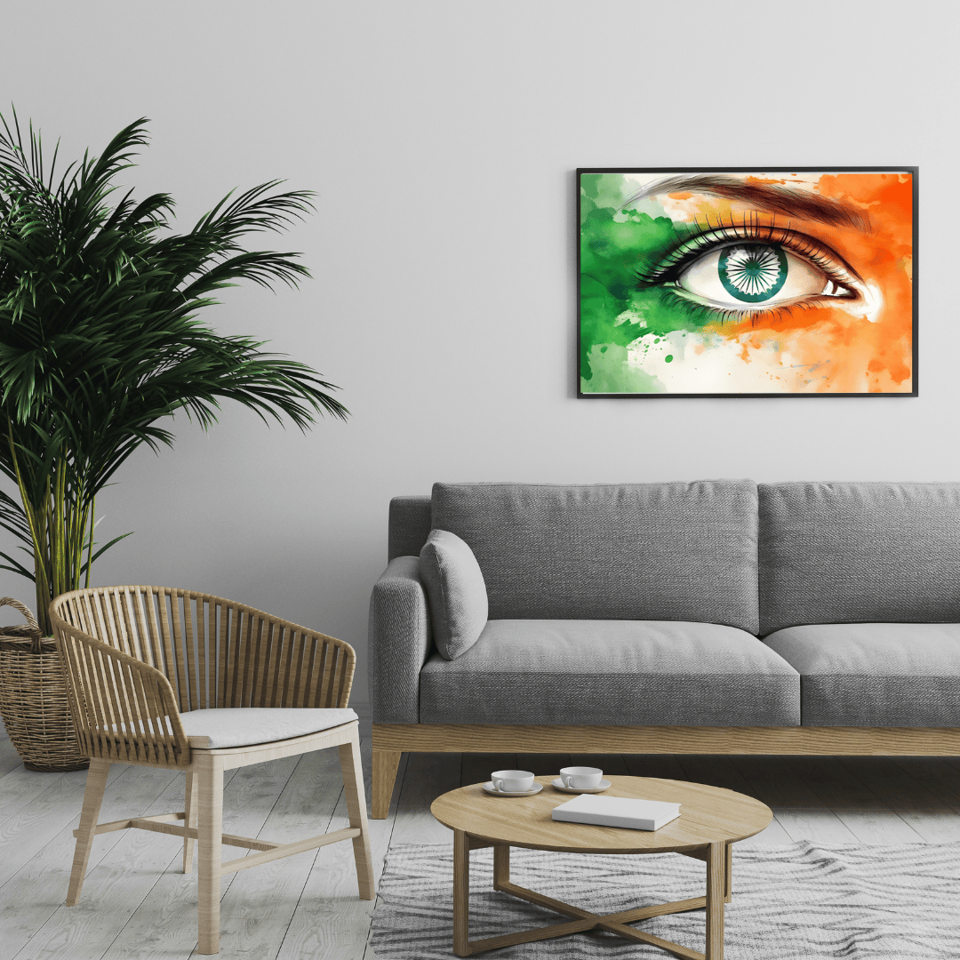Tiranga Vision – Patriotic Wall Frame – Veer Vastra